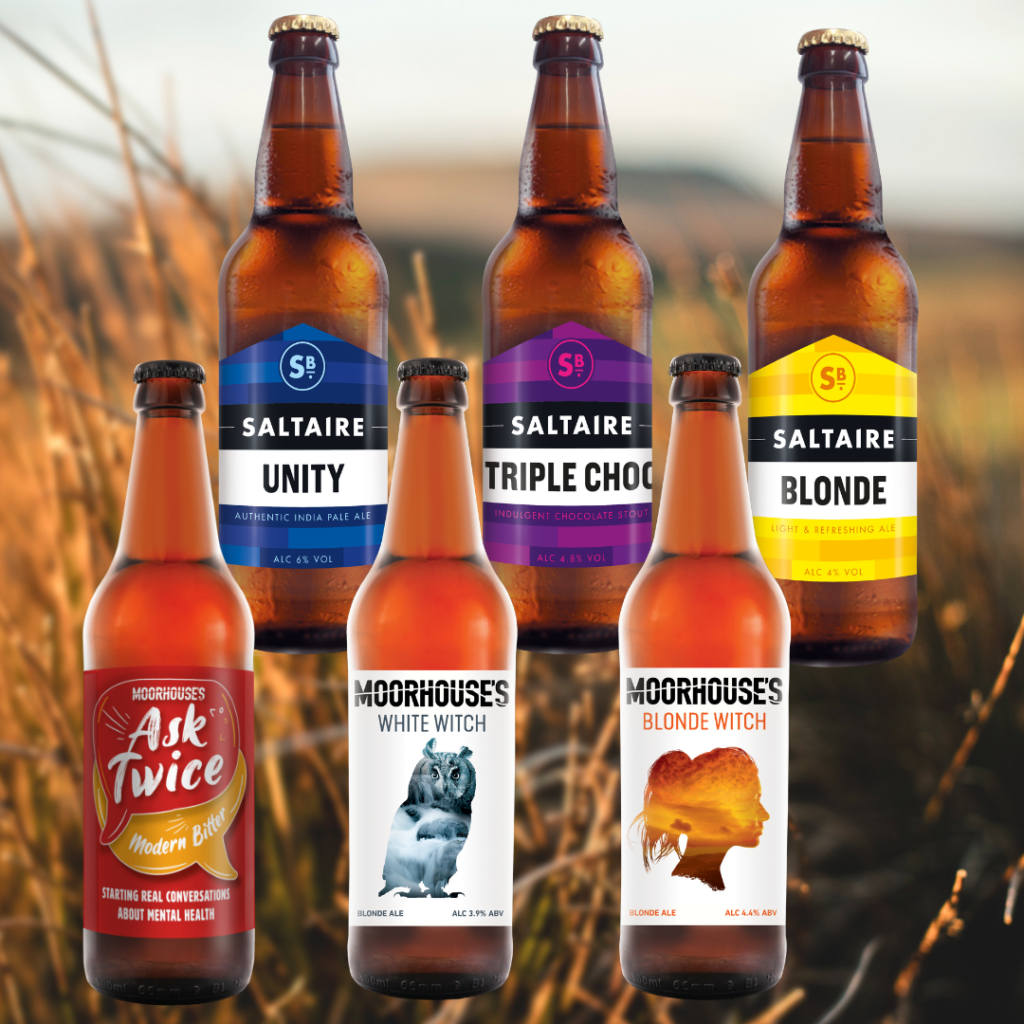 Moorhouse's x Saltaire Roses Mixed Beer Bundle | Moorhouses